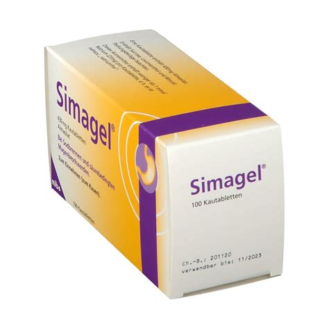 Simagel Kautabletten 100 St Shop