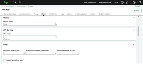 Global Settings Functionality In Sage X3 Sage X3 Tips Tricks And