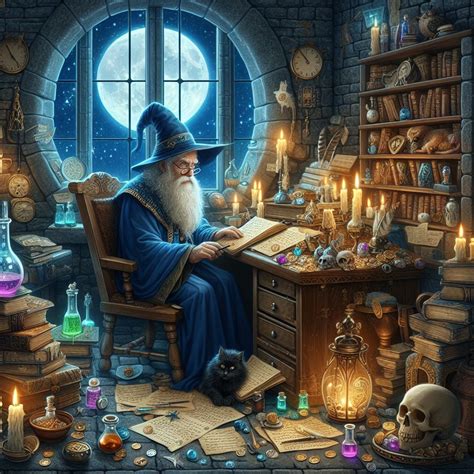 Blue Wizard 5 By Slikster On Deviantart