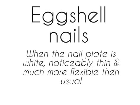 Eggshell Nails Nail Tech School School Nails Nail Diseases And