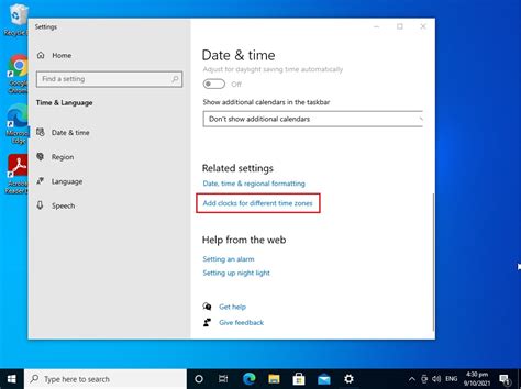 How To Add Multiple Time Zone Clock In Windows WhatisMyLocalIP