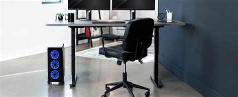 Vivo Large Computer Tower Desktop Atx Case Cpu Steel Rolling Stand