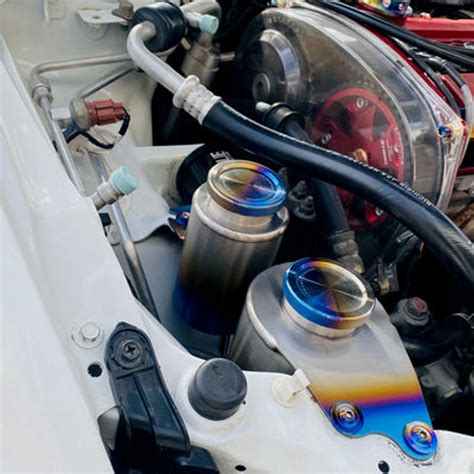 Jdc Titanium Coolant Overflow Reservoir Tank Evo 789