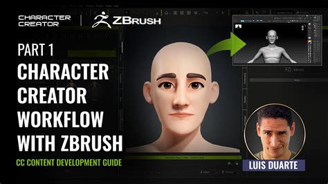 Character Creator Workflow With Zbrush Part 1 Cc Content