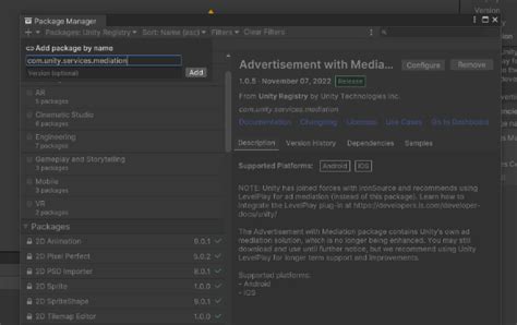 Unity Mediation Missing From Services Menu Questions And Answers