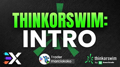 1 Trading Stocks And Options With Thinkorswim Youtube