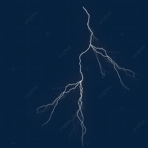 Glowing Neon Lightning Bolt Strikes Glowing Neon Lightning Png