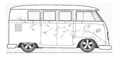 Vw Bus Drawings Np