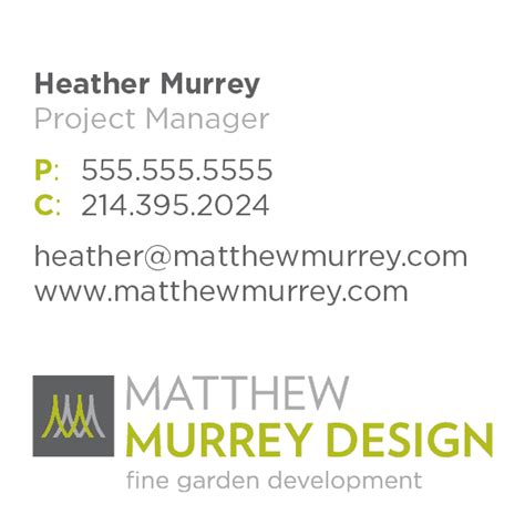 Matthew Murrey Design Odell Design Co
