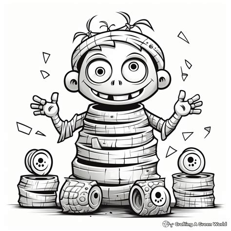 Trick Or Treat Coloring Pages Free And Printable