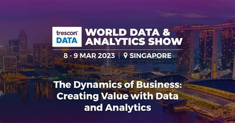 Industry Events World Data And Analytics Show Singapore