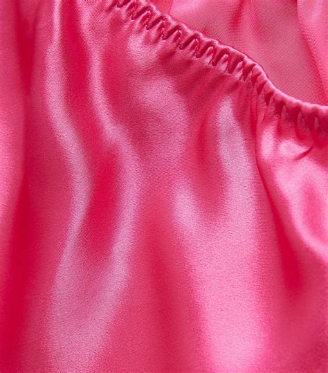 Womens Marjolaine Pink Silk Shorts Harrods Uk
