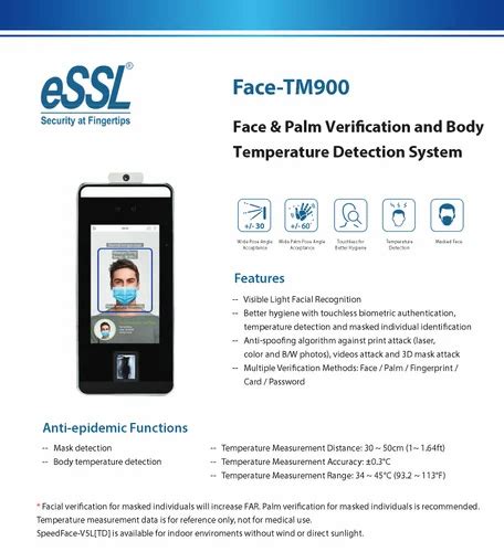 Morpho Safran Biometric Access Control System Scratch Proof Sensor