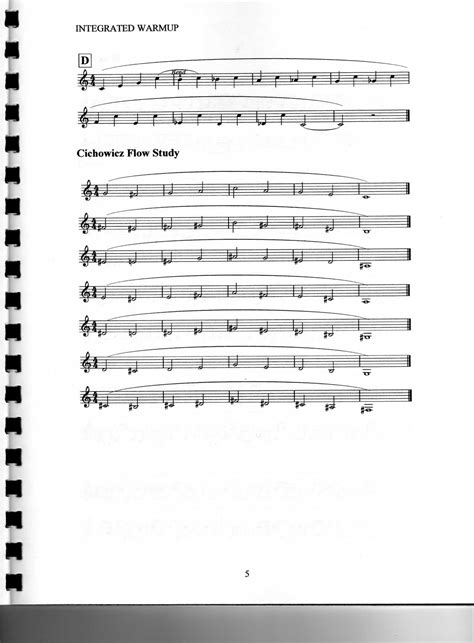 An Integrated Warm Up Compiled By Laurie Frink TrumpetBoards
