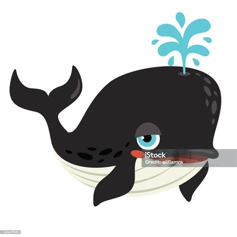 Cartoonzeichnung Eines Wals Stock Vektor Art Und Mehr Bilder Von Delfin