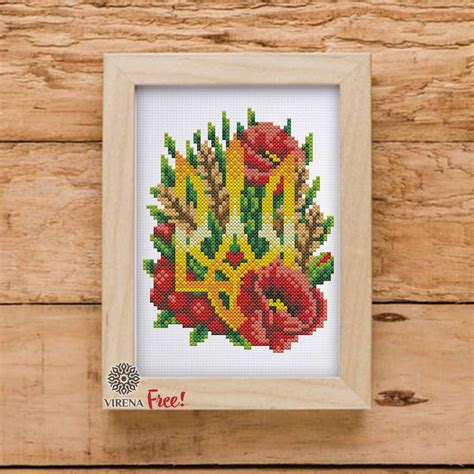 Безкоштовні схеми хрестиком Free Decor Frame