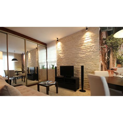 Creta Cream Stone Cladding For Internal Walls