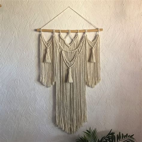 Painel de Macramê Boho II Wall Hanging x Elo