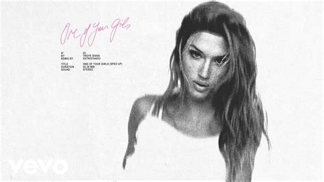 Troye Sivan One Of Your Girls Sped Up Official Audio Youtube Music