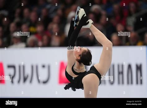 Isabeau Levito Of The United States Performs During The Womens Short Program At The Figure
