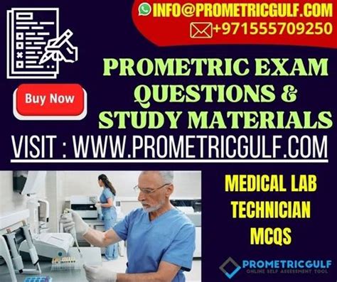 Online 6 Months Medical Lab Technician Prometric Exam Mcqs Quick