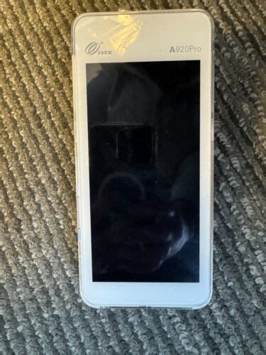 Pax A920pro Smart Mobile Payment Terminal White Brand New Original