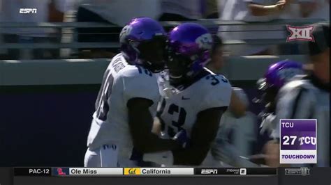 TCU Vs SMU Football Highlights YouTube