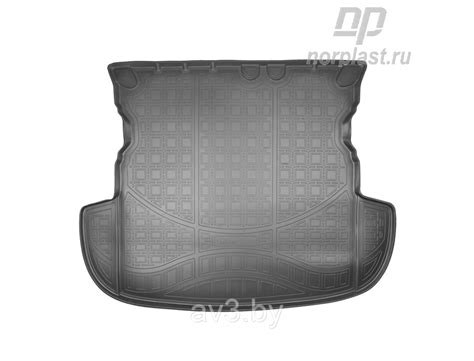 Коврик в багажник Mitsubishi Outlander 2012-, без органайзера ...