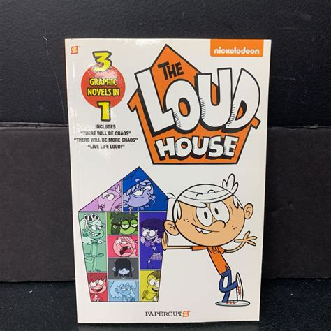 The Loud House 3 In 1 Vol 1 Graphic Novel Nickelodeon Character