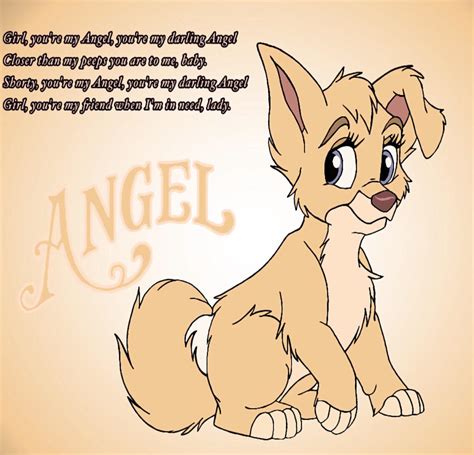 Angel Lady And The Tramp By Toon1990 On Deviantart