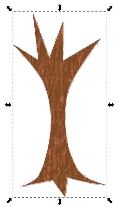 Inkscape Tree Illustration Using Filters LM Expressions