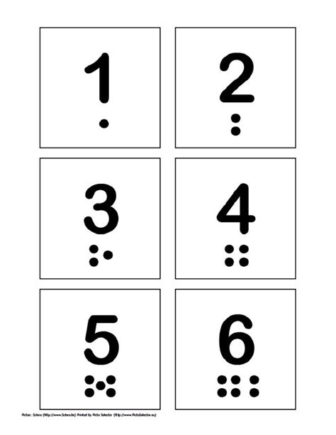 Free Printable Number Pecs Free Printable Numbers Printable Numbers