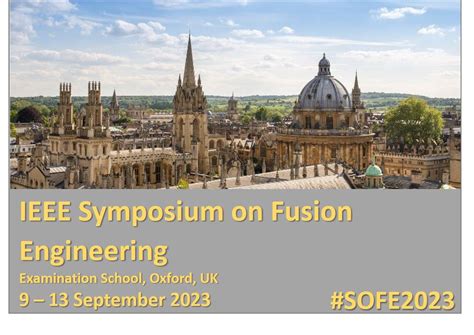 Fusionenergy Fusionscience Iter Physics Research Science Sofe2023 Iter Organization