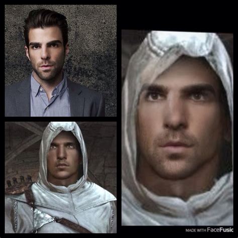 Zachary Quinto Looks Like Altair Ibn La Ahad From Assassins Creed