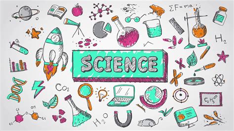 Videoblocks Doodle Cartoon Animation Of Science Chemistry Physics