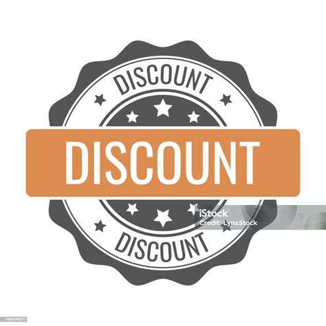 할인 스탬프 씰 벡터 배지 아이콘 템플릿 흰색 배경에 고립 된 그림 고급에 대한 스톡 벡터 아트 및 기타 이미지 고급 고무도장 곡선 Istock