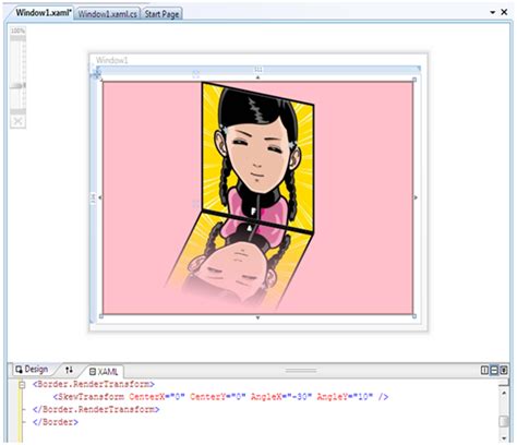 How To Create Reflection Effect On Images Using Visual Brush And