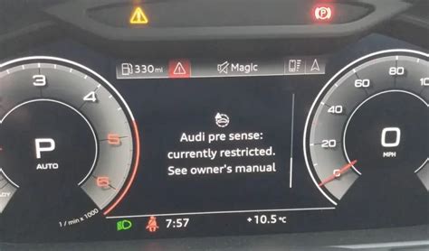 6 Reasons Why Audi Pre Sense System Malfunction