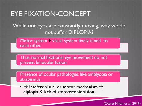 Fixation Characteristics And Abnormalities Ppt Computer Animation