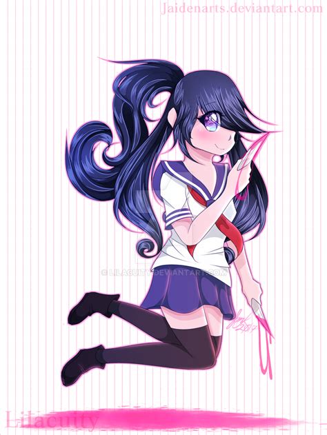 Ayano Aishi Fanart By Lilacuity On DeviantArt