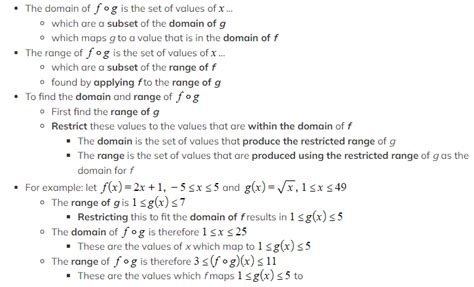 Ib Dp Maths Aa Hl复习笔记232 Composite And Inverse Functions 翰林国际教育