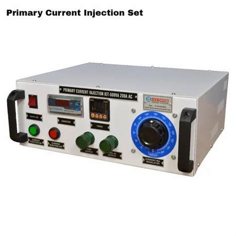 Current Injection Set Primary Current Injection Set Manufacturer From Bengaluru