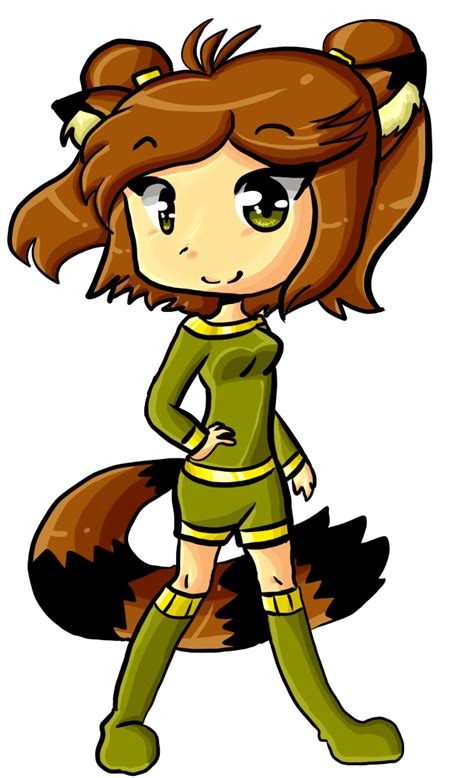 Chibi Wendy Raccoon By Rumay Chian On Deviantart