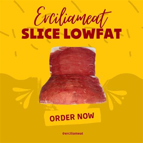 Jual Daging Slice 500gr Low Fat Termurah Daging Slice Bandung Di
