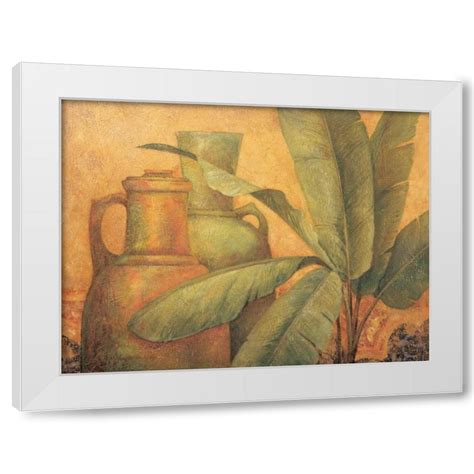 Pamela Gladding 14x12 White Modern Wood Framed Wall Art Titled Trade