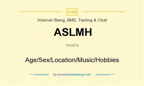 What Does Aslmh Mean Definition Of Aslmh Aslmh Stands For Agesex