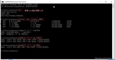 idea 闪退，如何关闭占用端口号的进程 idea闪退 linux虚拟机根据端口号杀进程 csdn博客