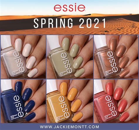 Essie Spring 2021 Swatch And Review Jackiemontt