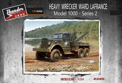 Thunder Models 35010 1 35 Us Heavy Wrecker Ward Lafrance M1000 Puzzle Craft