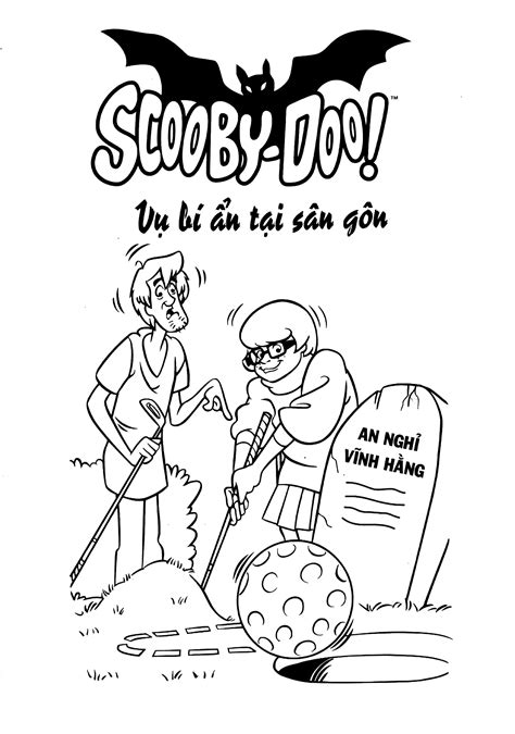 Sách Bé Chơi Và Tô Màu Cùng Scooby Doo Vụ Bí Ẩn Tại Sân Gôn FAHASA